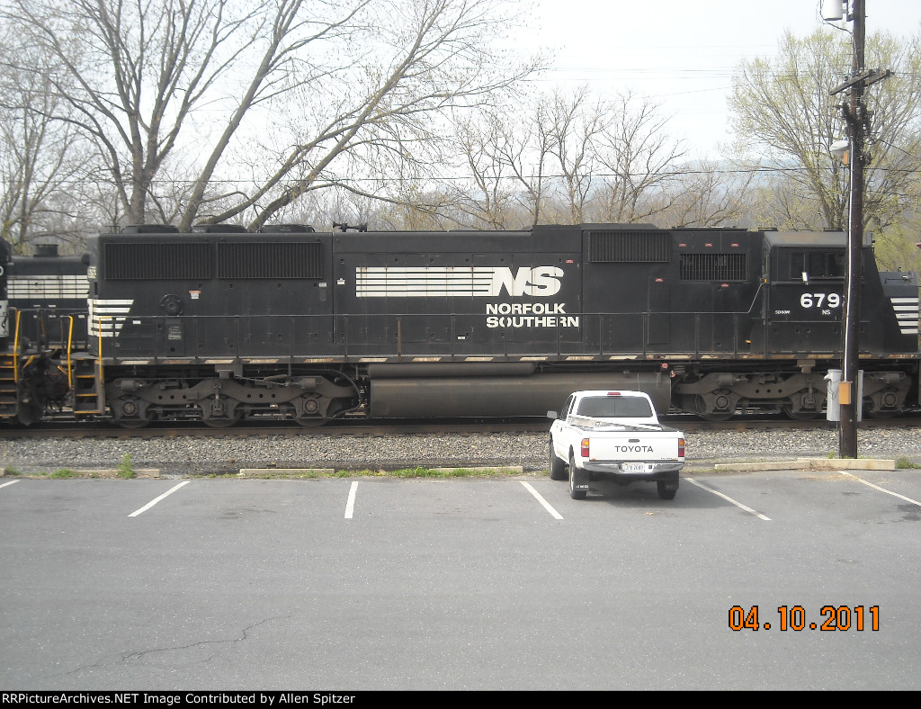 NS 6792 Awaiting assignment at Shenandoah, Virginia